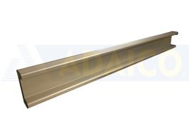 Anodized Aluminium Rear Bumper Homologated ECE R58.02