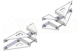 Universal Brackets for Alu Bumper 1701060