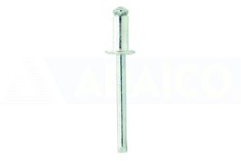 Flower Rivet Dome Head Aluminium/Steel Ø6,4